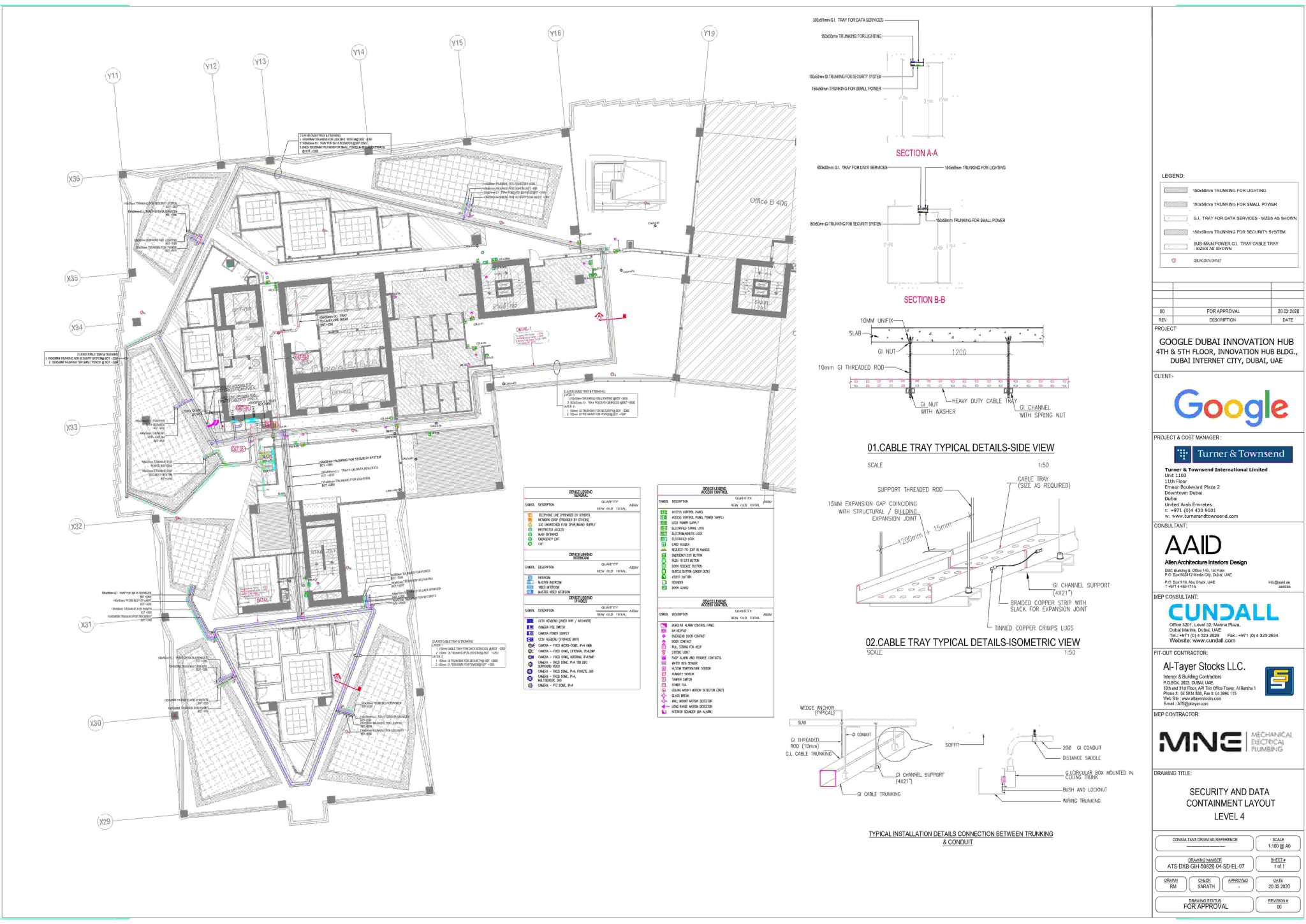 Low Level Lighting Control Layout – MEP Design